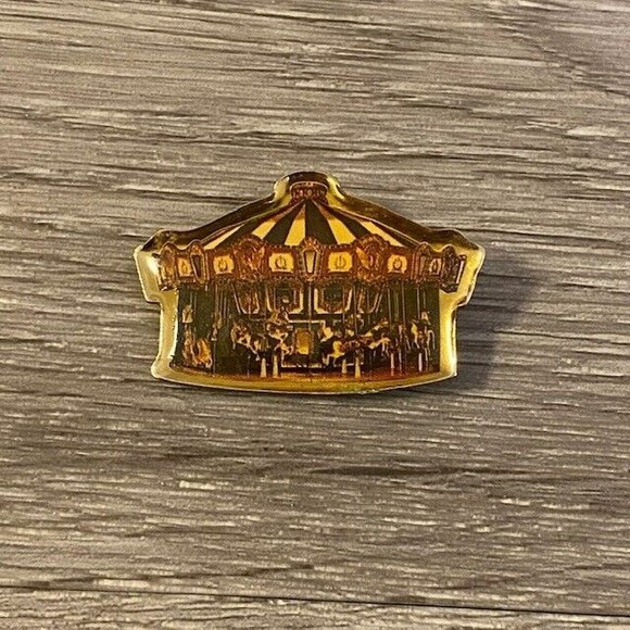 Accessories | Vintage Carousel Lapel Pin | Poshmark